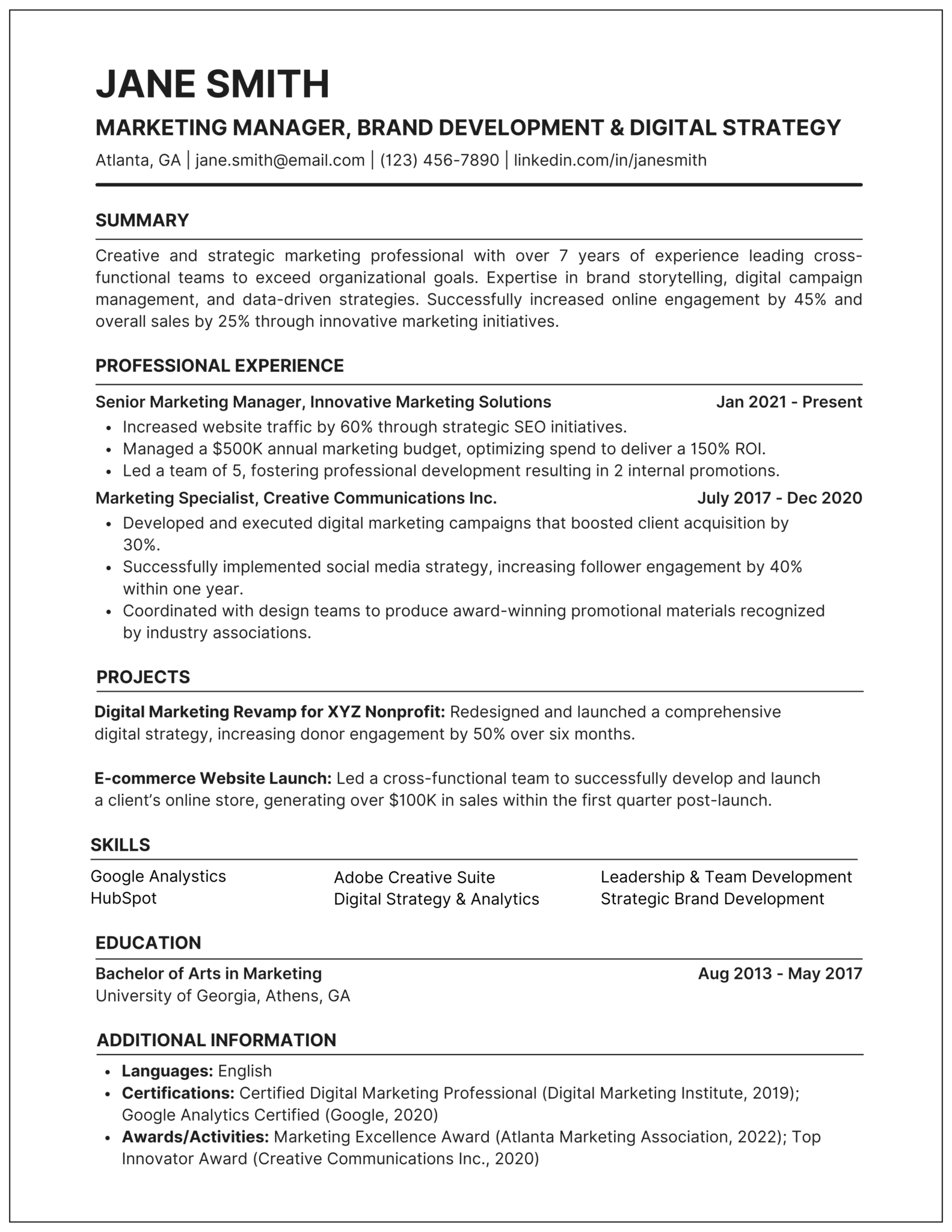 The Ultimate Guide to Writing A Great Resume - Lucie Content